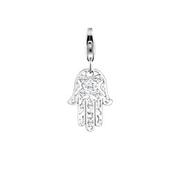 NENALINA Charm 'Hamsa Hand' Damen Gr&ouml;&szlig;e One Size silber