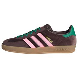 adidas originals Sneaker 'Gazelle' Herren Größe 43/43.5 dunkelbraun / dunkelgrün / rosa