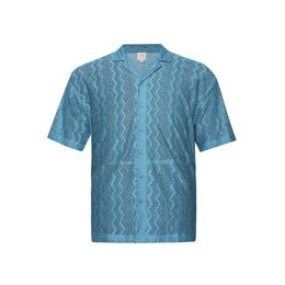 Campus Sutra Button Up Shirt 'Talulla' male Blue size L