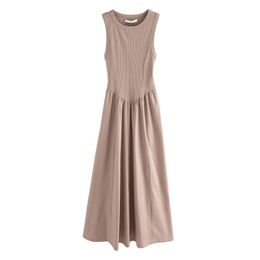 next Kleid Damen Größe 54 dunkelbeige Winterkleid
