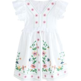 next Dress girl White size 7 yrs