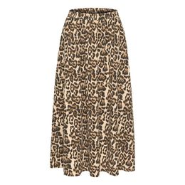 Kaffe Skirt 'Leopra' female Brown size 46