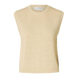 Selected Knitted Top 'SLFalma' female Beige size XS