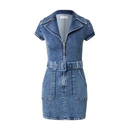 MYLAVIE by Sarah Harrison Kleid Damen Größe 34 blau Winterkleid
