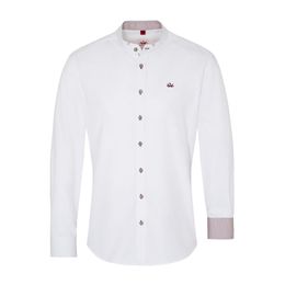 Spieth & Wensky Spieth & Wensky Traditional Button Up Shirt 'Folker' male White size 41-42