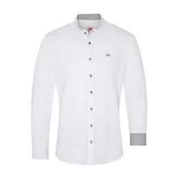 Spieth & Wensky Spieth & Wensky Traditional Button Up Shirt 'Folker' male White size 43-44