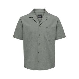 Only & Sons Only & Sons Button Up Shirt 'ONSEye' male Grey size L