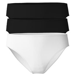 Calida Slip 'Essential' Damen Gr&ouml;&szlig;e XS schwarz / wei&szlig;