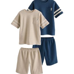next Schlafanzuge Jungen Gr&ouml;&szlig;e 170 beige / navy