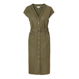 TATUUM kleid Wirkware WANKA Damen Gr&ouml;&szlig;e 46 khaki Winterkleid