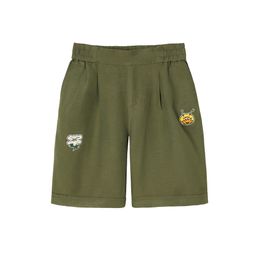 TATUUM Shorts 'Riko' Damen Gr&ouml;&szlig;e 54 khaki / mischfarben