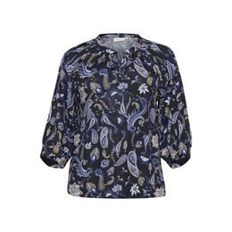 Kaffe CURVE Bluse Damen Gr&ouml;&szlig;e M/L navy / schilf / schwarz / wei&szlig;