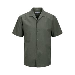 Jack & Jones JACK & JONES Hemd 'JJESummer Resort' Herren Gr&ouml;&szlig;e XXS dunkelgr&uuml;n