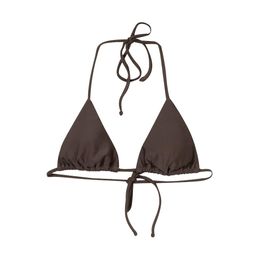 Bershka Bikinitop Damen Größe 70 schoko