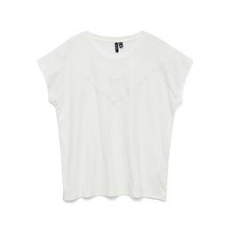 Véro Moda VERO MODA T-Shirt 'VMPanna Ava' Damen Größe XL weiß