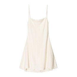 Bershka Kleid Damen Größe 40 ecru