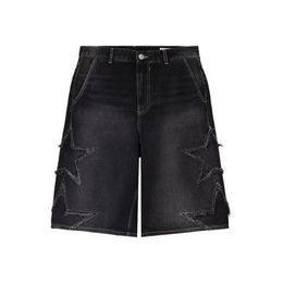 Bershka Shorts Herren Gr&ouml;&szlig;e 34 black denim