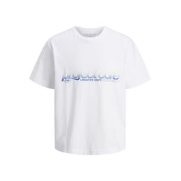 Jack & Jones JACK & JONES T-Shirt Herren Größe XS royalblau / weiß