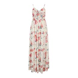 Guido Maria Kretschmer Women Kleid 'Cathleen' Damen Größe 34 creme / dunkelgrün / pink / hellrot Winterkleid