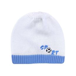 Aliap Mütze 'Fußball' Größe 44 royalblau / schwarz / weiß