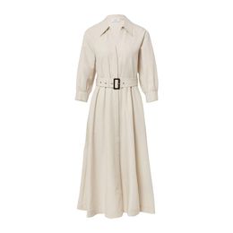 comma, COMMA Kleid Damen Gr&ouml;&szlig;e 42 beige Winterkleid