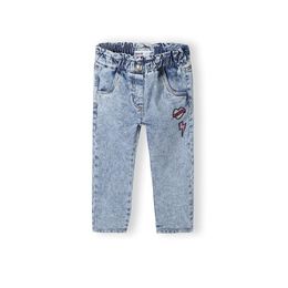 MINOTI Jeans M&auml;dchen Gr&ouml;&szlig;e 92/96 blue denim / grau