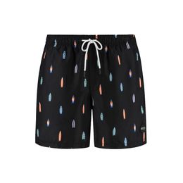 Shiwi Board Shorts 'Mac' male Black size XXL