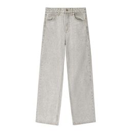Bershka Jeans female Grey size 42