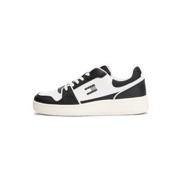Tommy Jeans Sneaker 'RETRO BASKET' Herren Größe 45 grau / schwarz / weiß