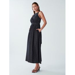 Willa Kleid 'Liliana' Damen Größe 40 schwarz / weiß Winterkleid