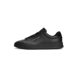 Tommy Hilfiger Sneaker 'Court Ess' Herren Größe 46 schwarz / weiß
