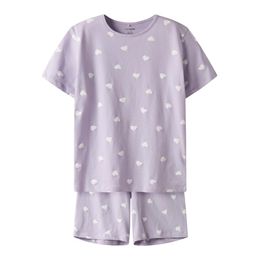 Two Soon Pajamas girl Purple size 122/128