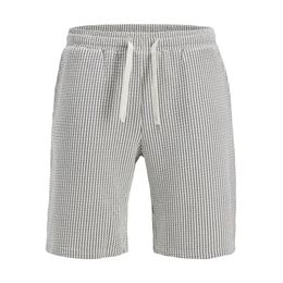 Jack & Jones JACK & JONES Shorts 'JPSTKARL MAY' Herren Größe 38 marine / weiß