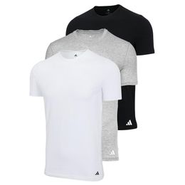 adidas Sportswear T-Shirt 'Active Core' Herren Größe S graumeliert / schwarz / weiß