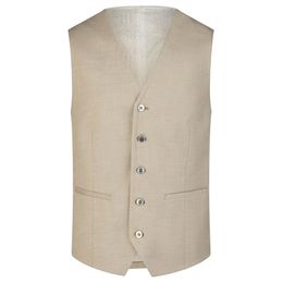 HECHTER PARIS Weste Herren Gr&ouml;&szlig;e 52 dunkelbeige