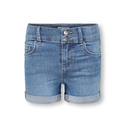 ONLY GIRLS Shorts 'KOGCar' Mädchen Größe 128 blue denim