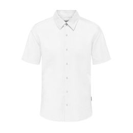 Only & Sons Only & Sons Button Up Shirt 'Cantley' male White size XXL