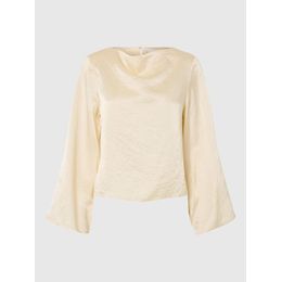Selected Blouse female Beige size 42
