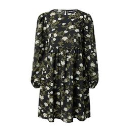 Pieces Kleid 'SABINE' Damen Gr&ouml;&szlig;e 34 khaki / schwarz / wei&szlig; Winterkleid