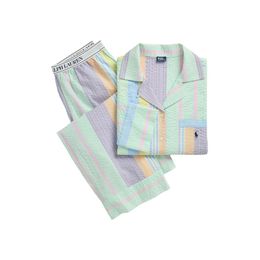 Polo Ralph Lauren Pajama ' Coastal Stripe Seersucker ' female Mixed colors size XL