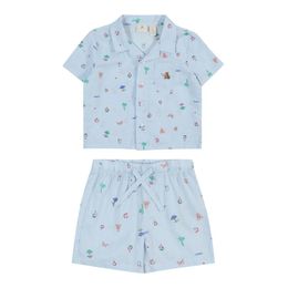 GAP Set Jungen Größe 50/56 hellblau / braun / grün / karminrot