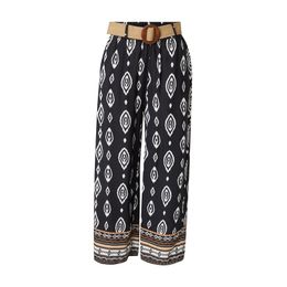 Haily's Hailys Hose 'Ce44cili' Damen Größe 34 beige / schwarz / weiß