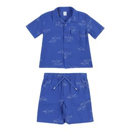 GAP Set Jungen Gr&ouml;&szlig;e 110 blau / wei&szlig;