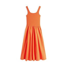 Tommy Hilfiger Summer Dress female Orange size XS