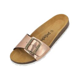 Palado Pantolette 'Malta EGS Titano' Damen Größe 43 curry / rosegold