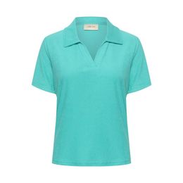 Cream Shirt female Blue size L