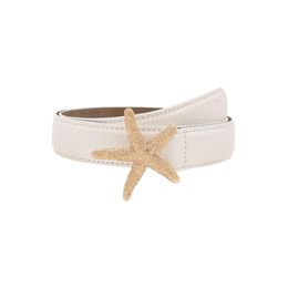 Guido Maria Kretschmer Women Gürtel 'Valeria' Damen Größe 80 gold / offwhite