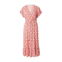 Only Kleid 'ONLZilla Adele' Damen Gr&ouml;&szlig;e 34 hellblau / rot / offwhite Winterkleid