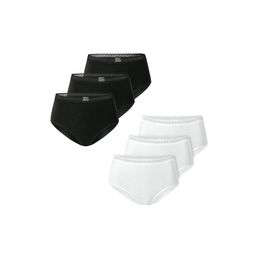 Schiesser Panty ' Modern Multipacks ' female Black, White size 44