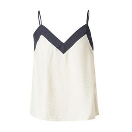 V&eacute;ro Moda VERO MODA Top 'VMDenise' Damen Gr&ouml;&szlig;e M creme / marine